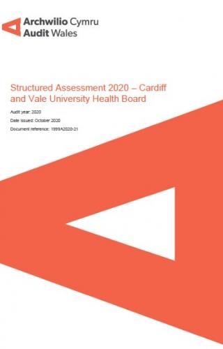 Cardiff And Vale University Health Board Structured Assessment 2020
